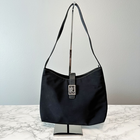 Lauren Ralph Lauren | Bags | 4 Lauren Ralph Lauren Classic Black Nylon ...